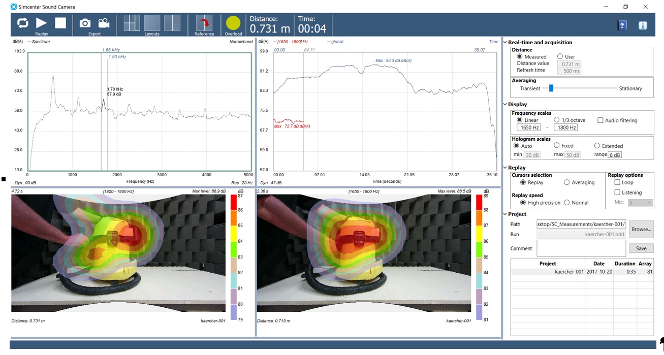 Acoustic Camera - MicrodB